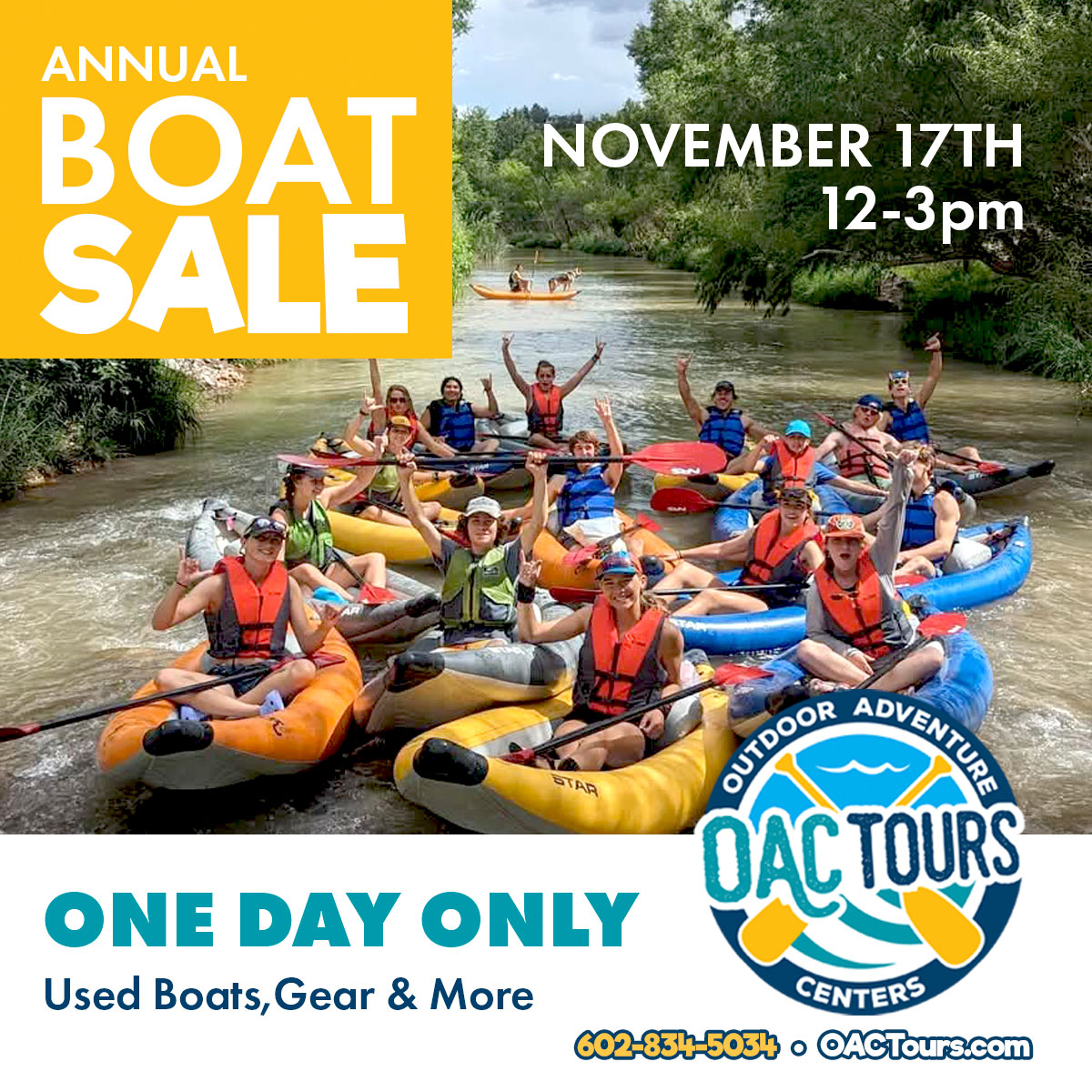 OAC Tours - Sedona & Verde River kayaking tours and gear rental